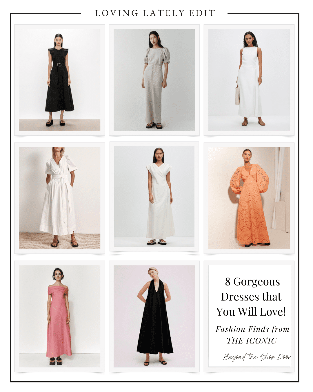 Gorgeous Dresses That You Will Love: THE ICONIC Fashion Finds - Beyond ...