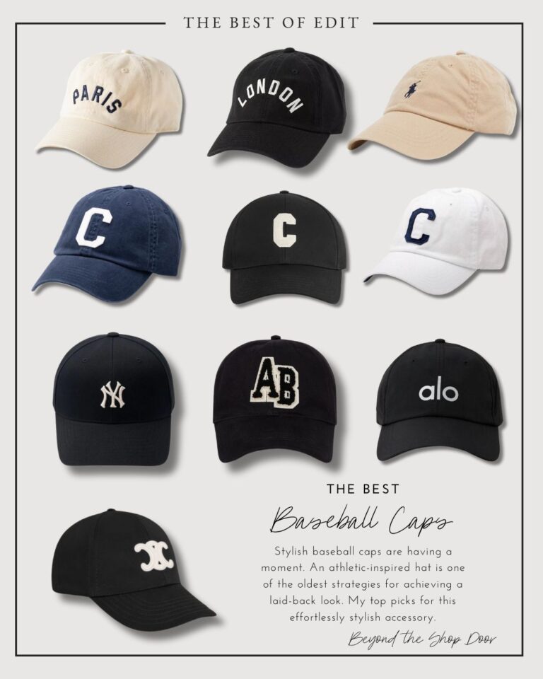 The Best Baseball Caps: A Wardrobe Essential for Effortless Style ...