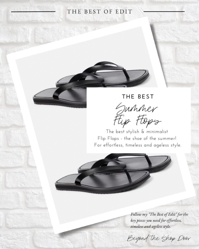 Stylish Minimalist Flip Flops: The Must-Have Shoe of the Summer ...