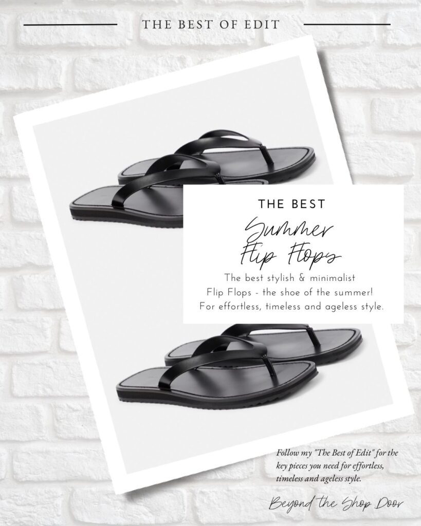 Stylish Minimalist Flip Flops: The Must-Have Shoe of the Summer ...