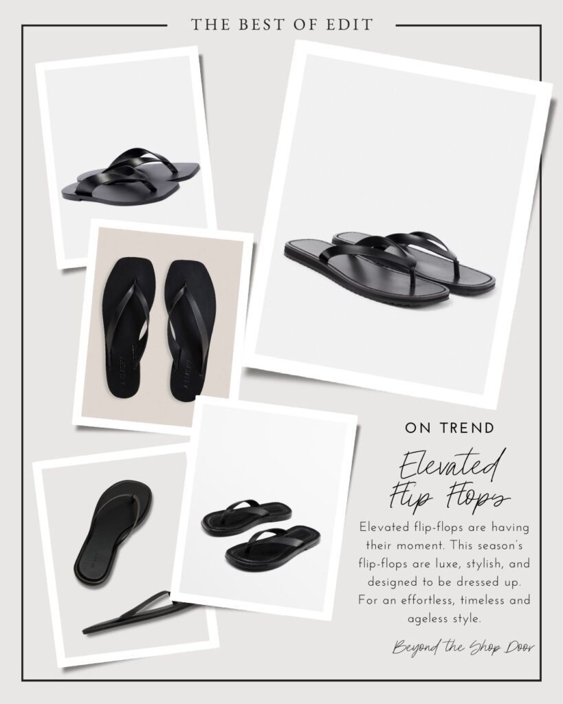 Stylish Minimalist Flip Flops: The Must-Have Shoe of the Summer ...
