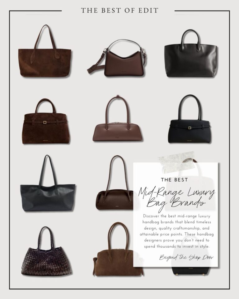 Mid-Range Luxury Handbag Brands You Should Know - Beyond The Shop Door